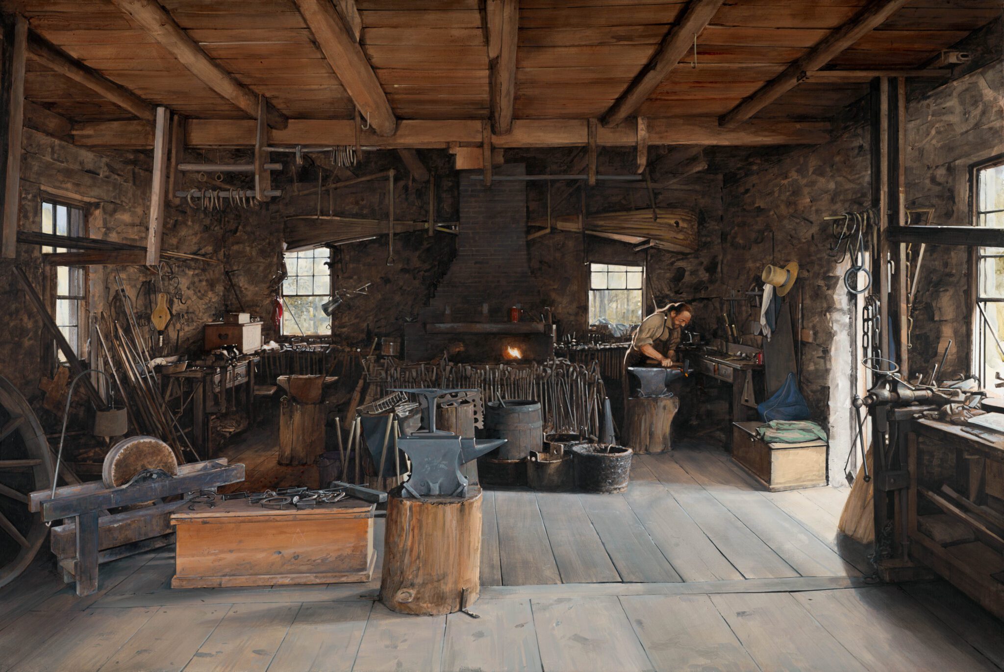 The smithy | The Hunt Gallery